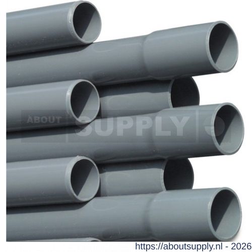 Bosta drukbuis PVC-U 63 mm x 4,7 mm lijmmof x glad ISO-PN16 DIN-PN16 ...